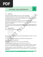 Important Questions Class 7 Maths Chapter 11 Exponents and Powers PDF ...