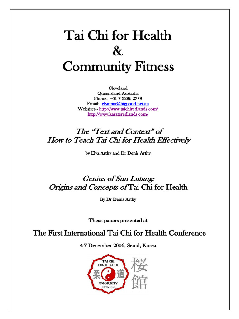 Genius of Sun Lu Tang Origins and Concep | PDF | Tai Chi | Chinese ...