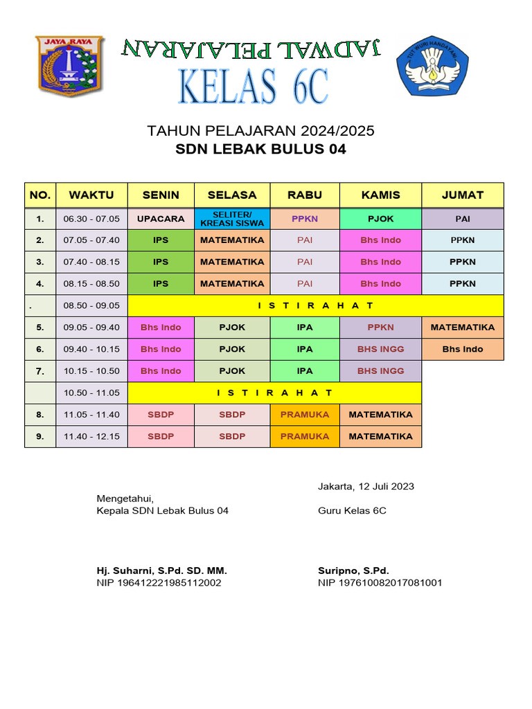 Japel, KLP BLJ, Piket 2024 | PDF