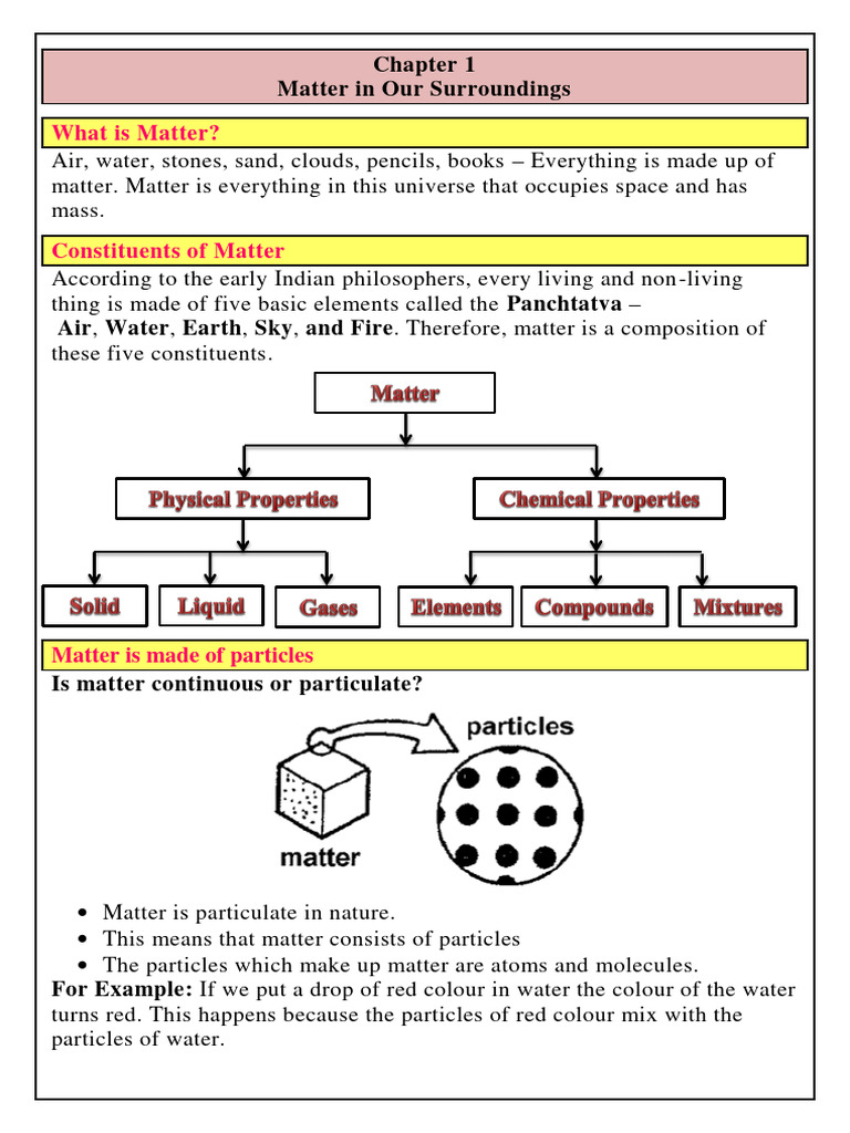 Understanding Matter and Its Properties | PDF | Liquids | Gases