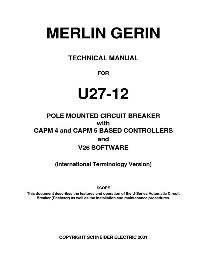Manual Nu-Lec Serie U Eng | PDF | Transformer | Manufactured Goods