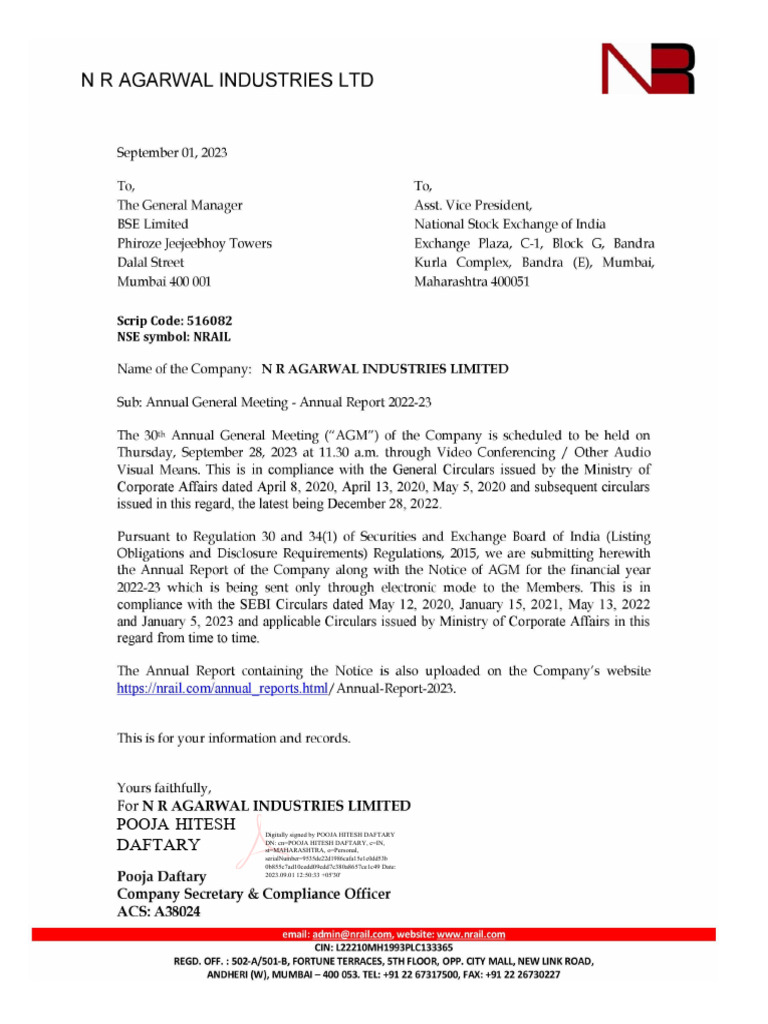 NR Agarwal | PDF | Net Income | Financial Capital