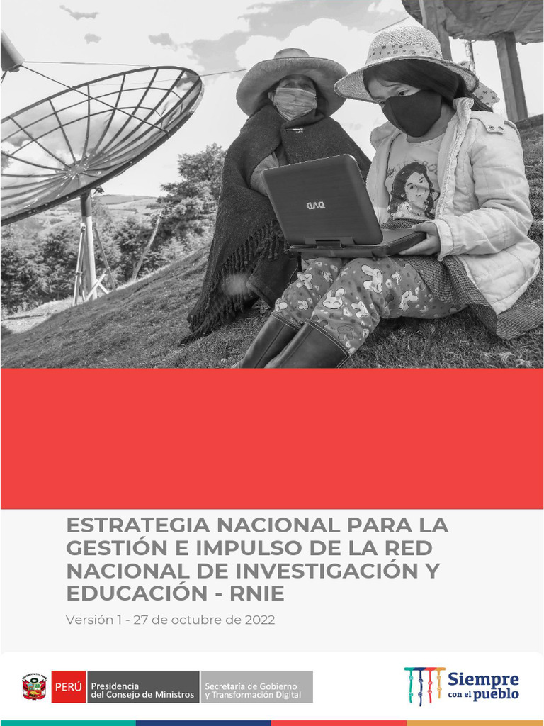 Estrategia Nacional para La Gestión e Impulso de La Red Nacional | PDF | Gobierno E ...