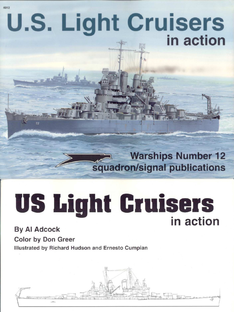 Squadron-Signal Warships 4012 - US Light Cruisers | PDF
