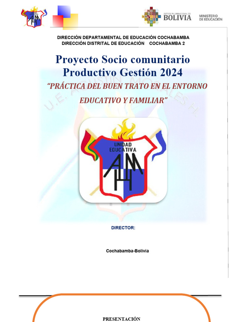 PSP 2024 Amh. | PDF | Violencia | Escuelas