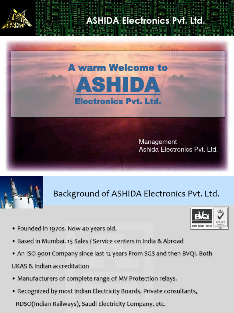 Ashida Catalog | PDF | Relay | Enterprise Resource Planning