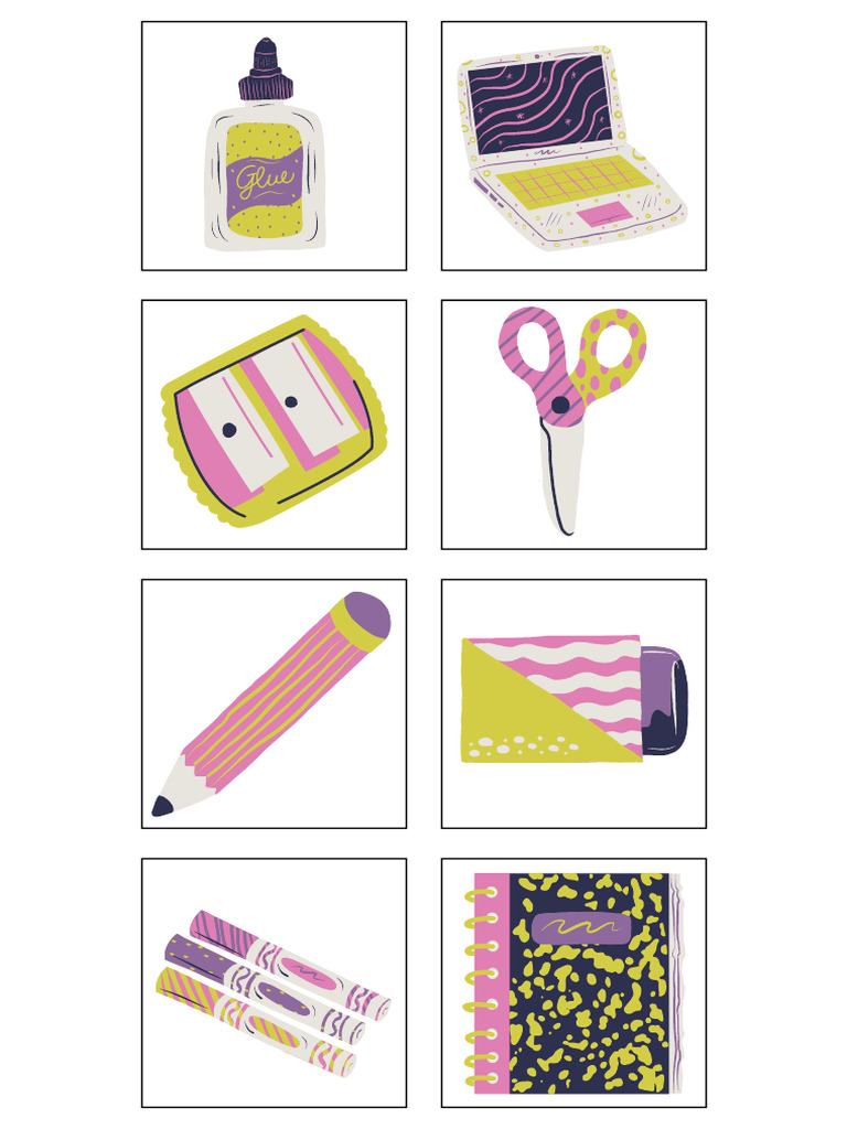 School Supplies Activity | PDF