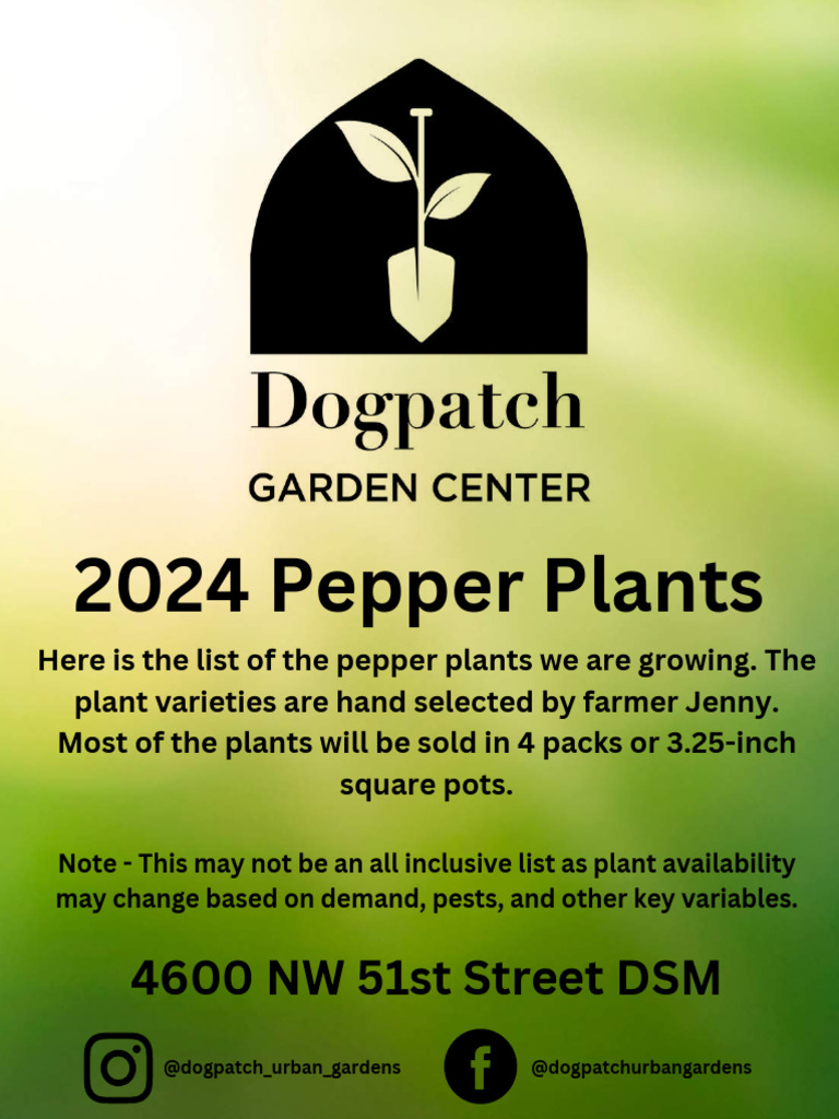 DUG Pepper Look Book 2024 | PDF | Capsicum | Fruit Vegetables