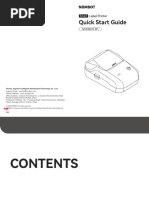 d11 Wireless Label Printer Manual | PDF | Printer (Computing) | Bluetooth