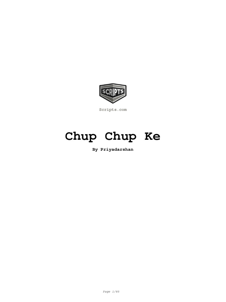 Chup Chup Ke 2006 | PDF | Cooking, Food & Wine | Poetry