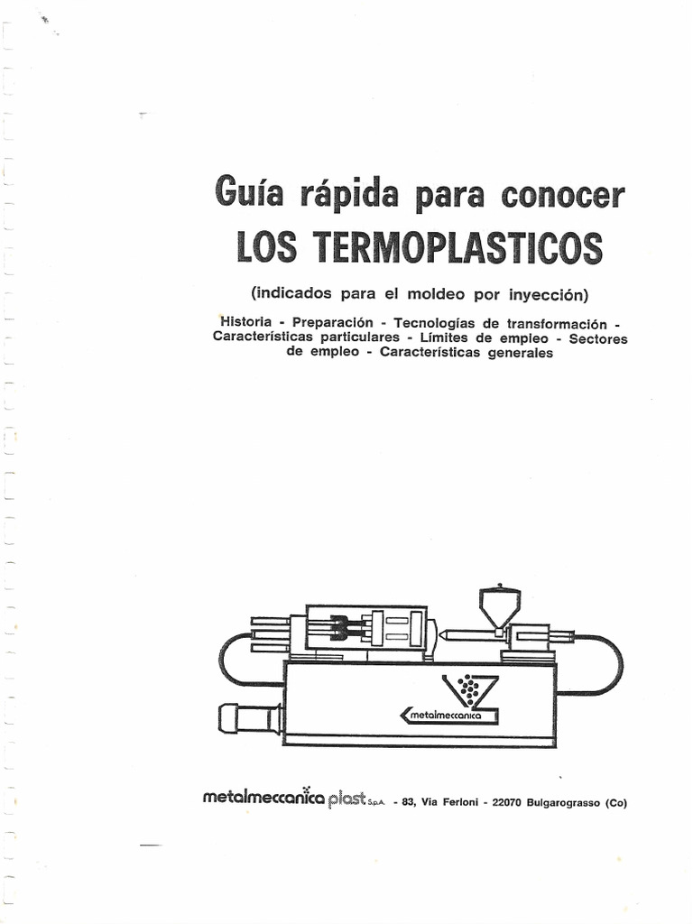 Guia Rapida para Conocer Los Termoplasticos | PDF