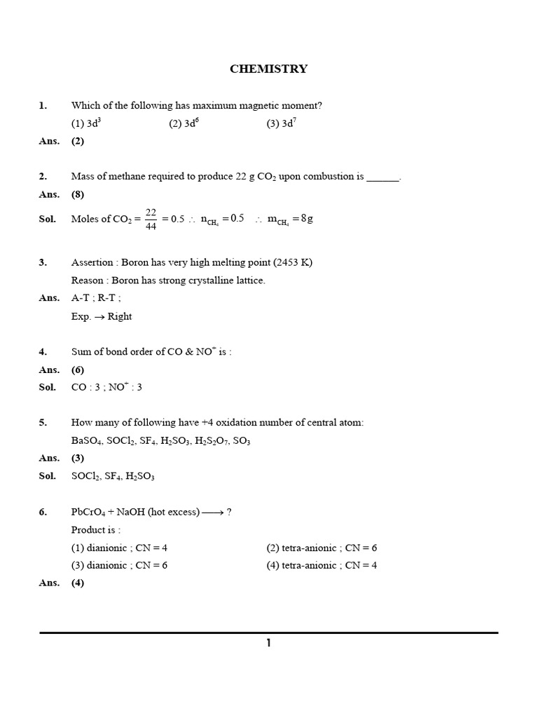 Jee Main 27 Jan 2024 Shift 1 Paper Solution PHP | PDF | Mass | Physical ...