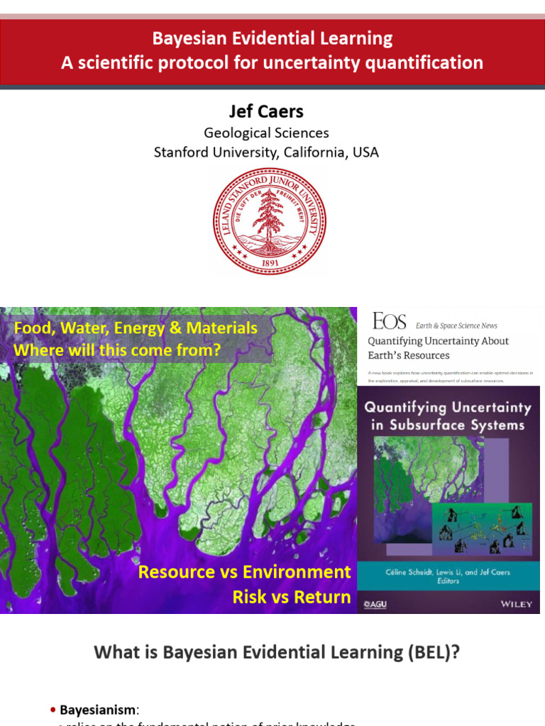 Bayesian Evidential Learning A Scientific Protocol For Uncertainty ...