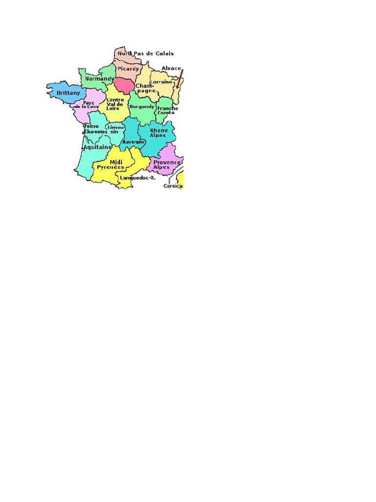 Regions of France | PDF