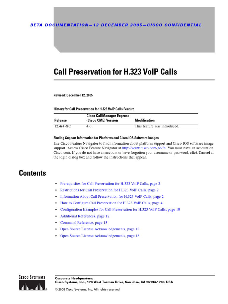 Callpres | PDF | Transmission Control Protocol | Voice Over Ip
