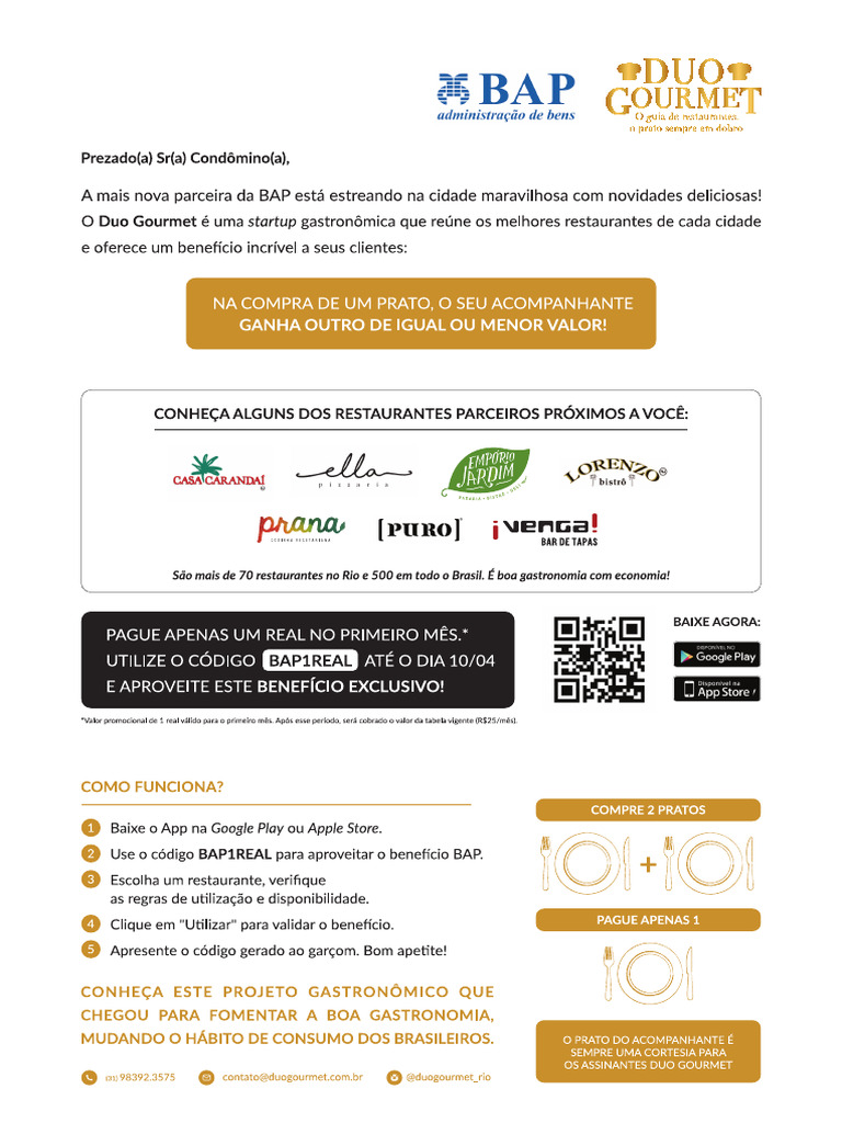 Flyer BAP Rio Jardim Botanico | PDF