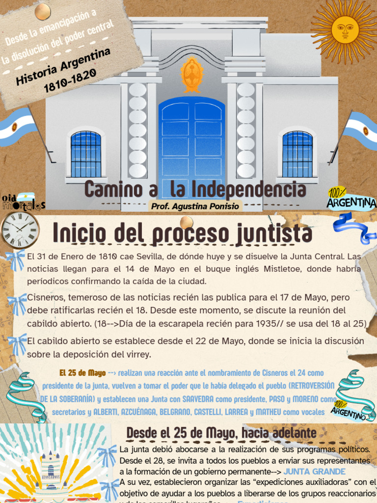 Argentina 1810-1820 | PDF | Argentina