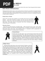 Kinds of Stances - Filipino Martial Art Way: Ready Stance | PDF | Foot