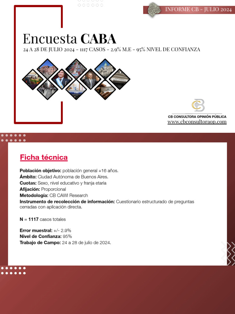 CB Consultora - Caba 24 A 28 de Julio 2024 - 1117 Casos-2 | PDF ...