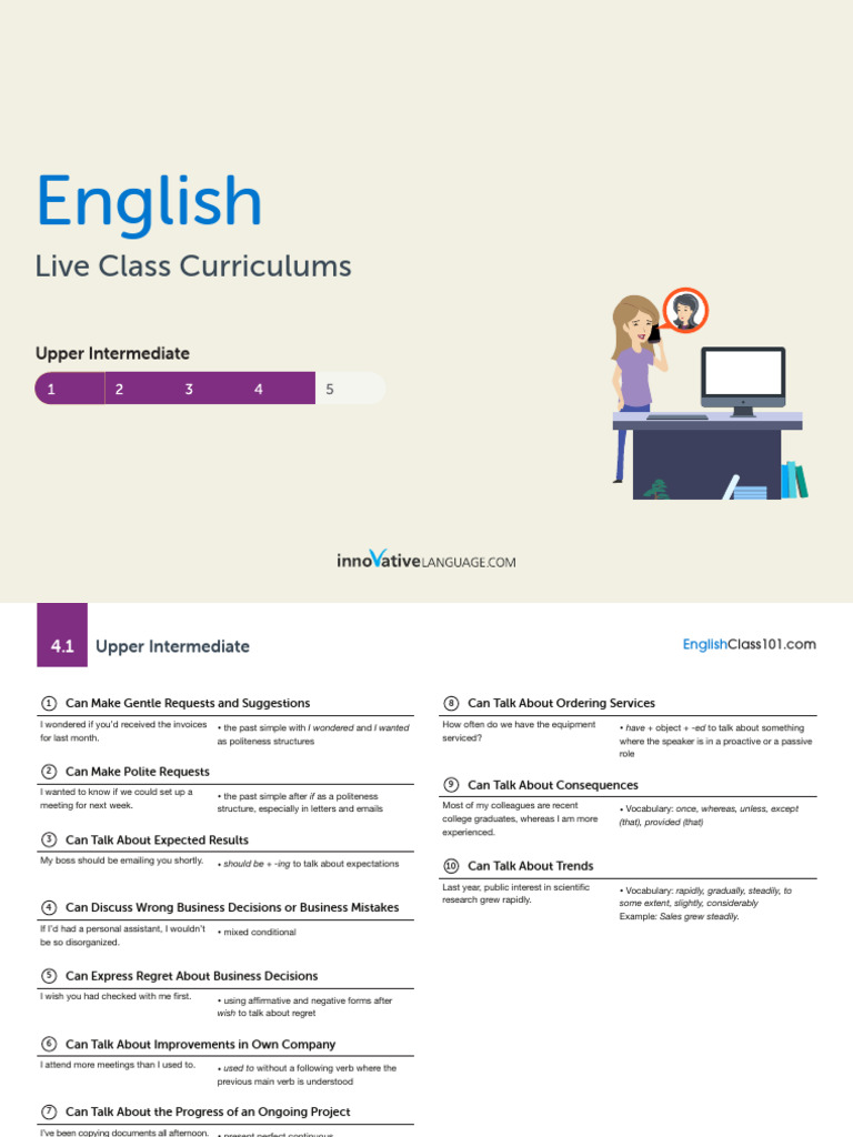 LGC Curriculum English Level-4 | PDF | Linguistics | Linguistic Typology