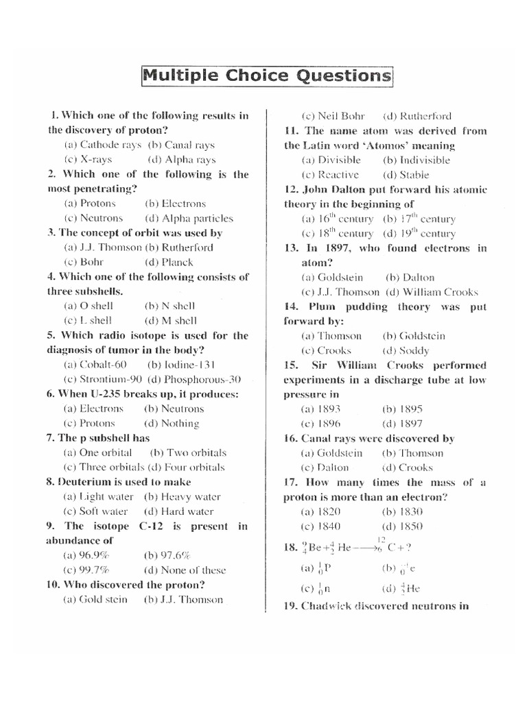 CHAPTER 2 Multi Choice | PDF