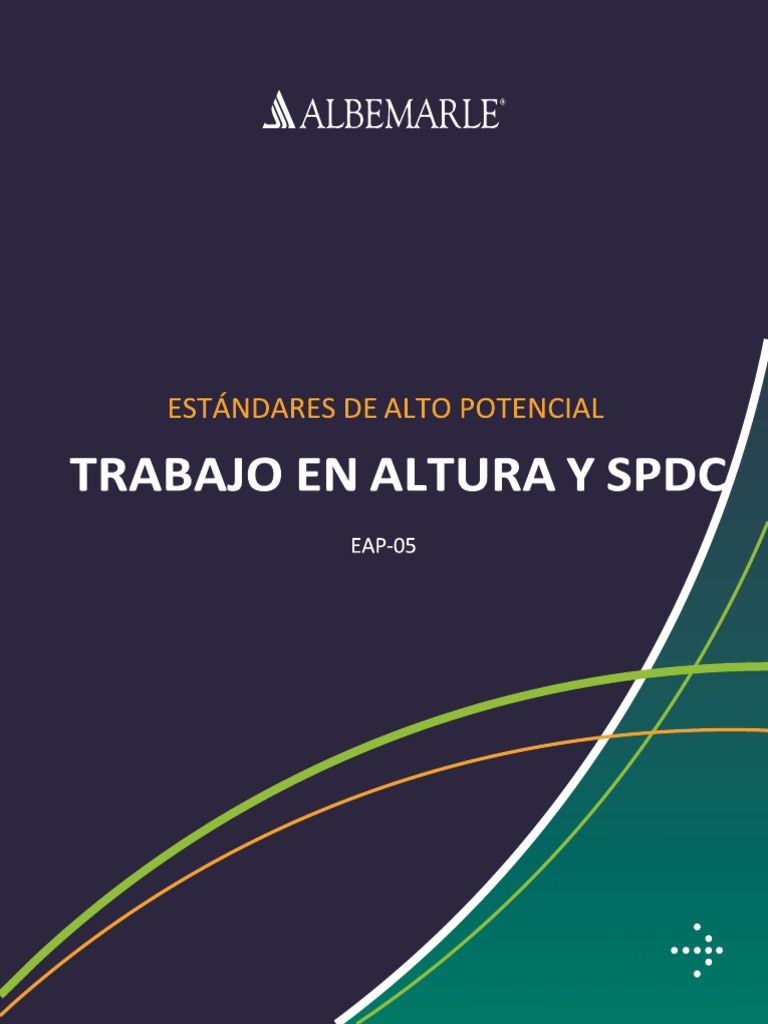 EAP 5 Trabajo en Altura y SPDC Ok | PDF