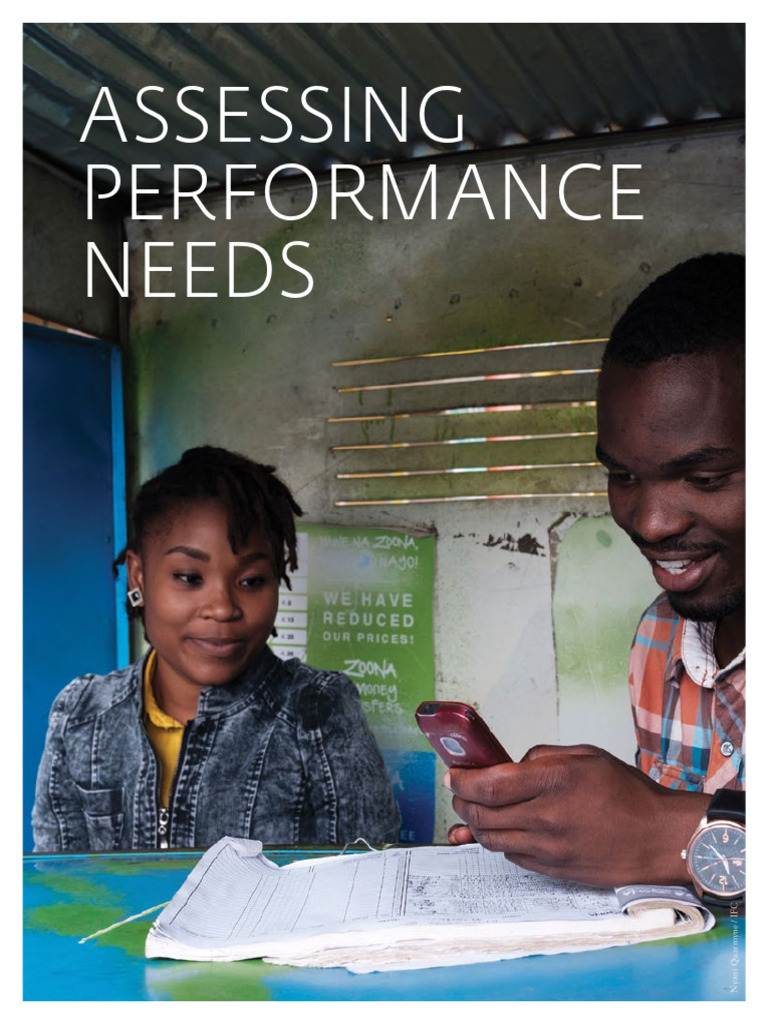 Assesing Performance Needs | PDF | Needs Assessment | Educational ...