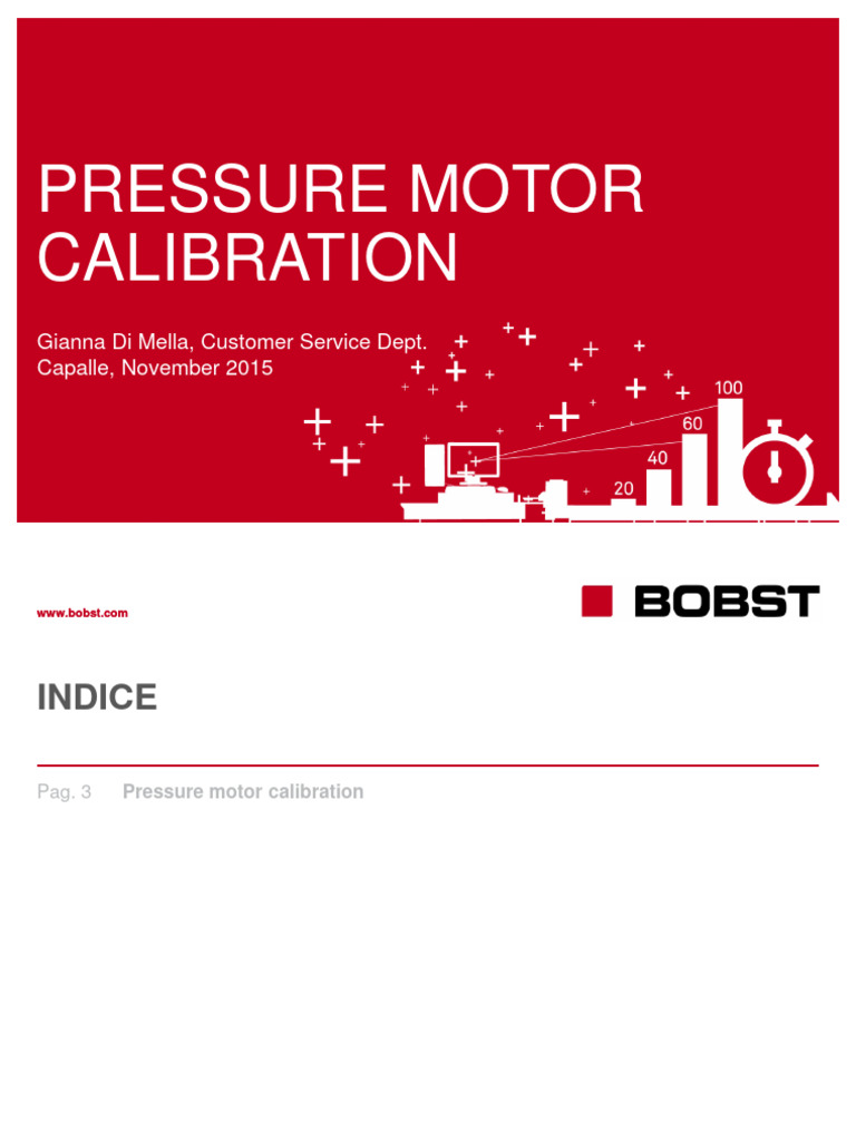 Pressure Motor Calibration Guide | PDF
