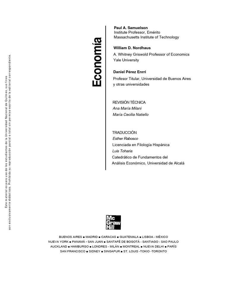 Samuelson-Nordhaus-cap 14 | PDF | Oferta (economía) | Oferta y demanda