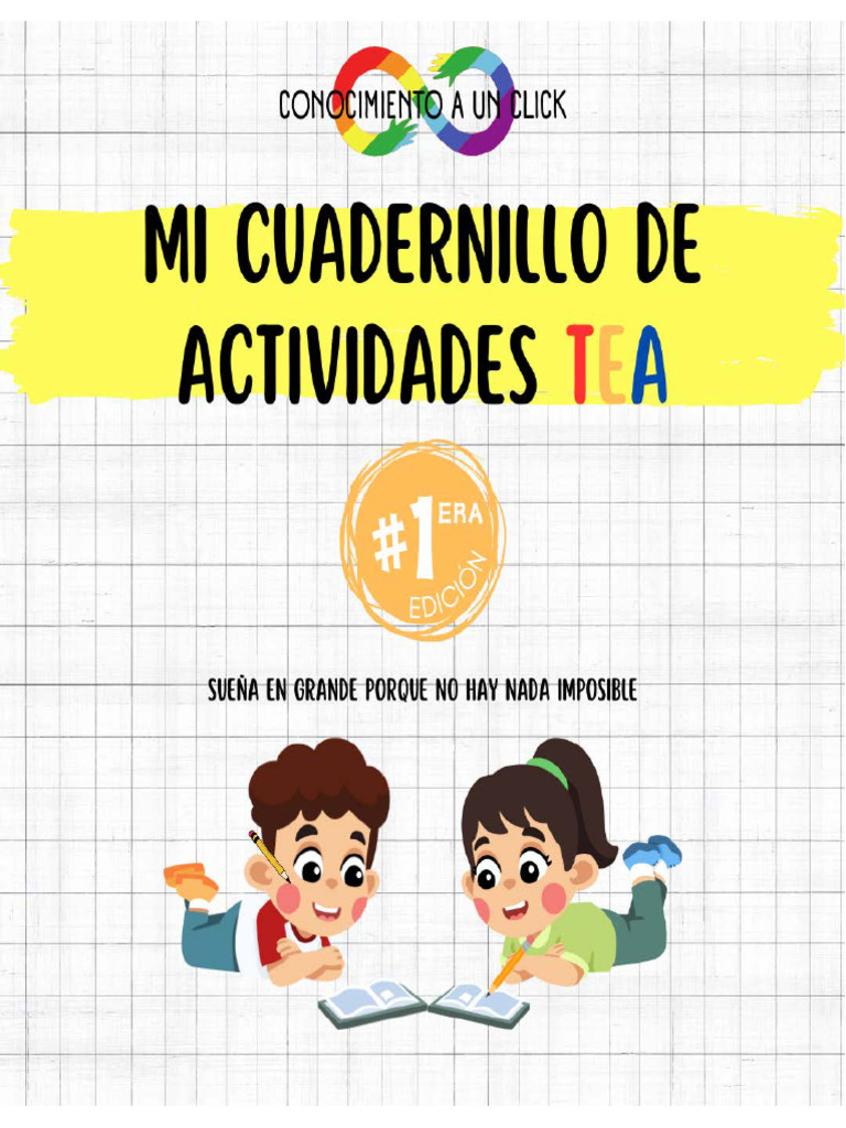 1 Edición - Cuadernillo de Actividades Tea | PDF | Papel | Flexibilidad ...