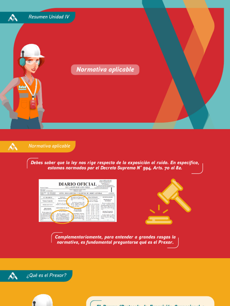 Protocolo Prexor: Normativa Ruido Laboral | PDF