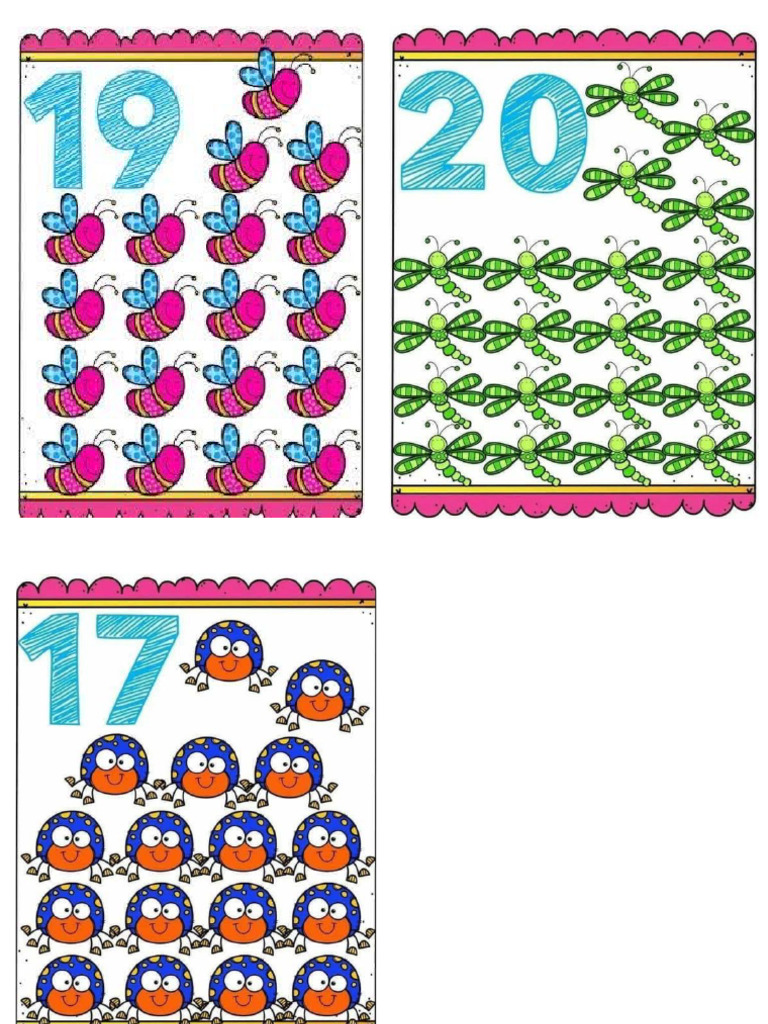 Numeros Del 16 Sal 20 | PDF