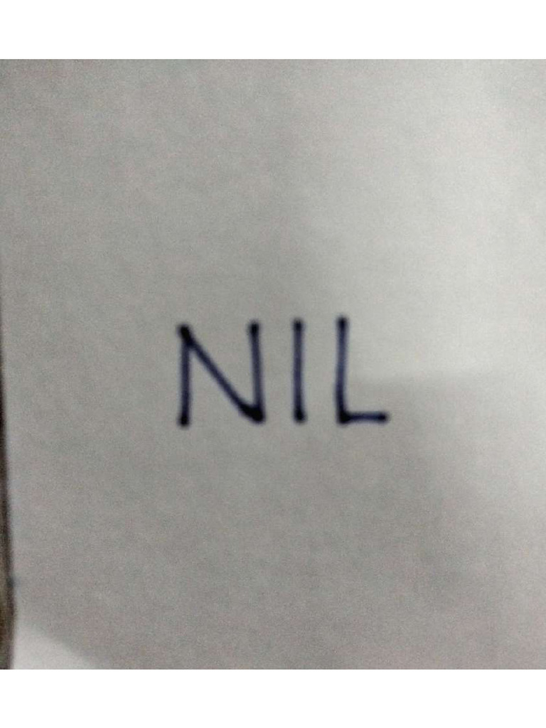 Nil | PDF