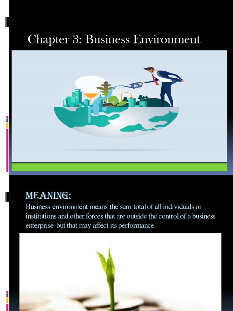 Understanding Business Environment Factors | PDF | Legal Tender ...