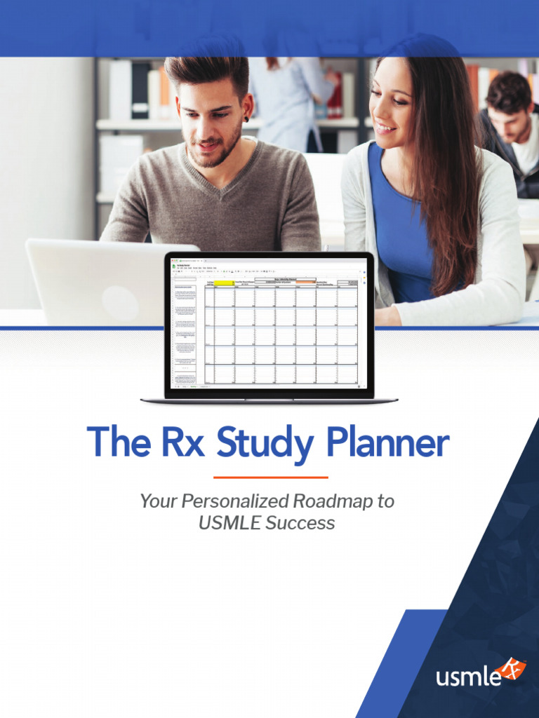 USMLE Study Planner for Med Students | PDF | Career & Growth