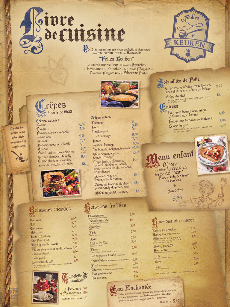 Menukaart Polles Keuken FR | PDF