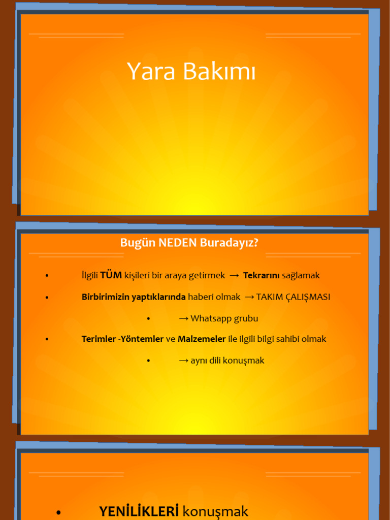 Yara Bakımı 2021 | PDF