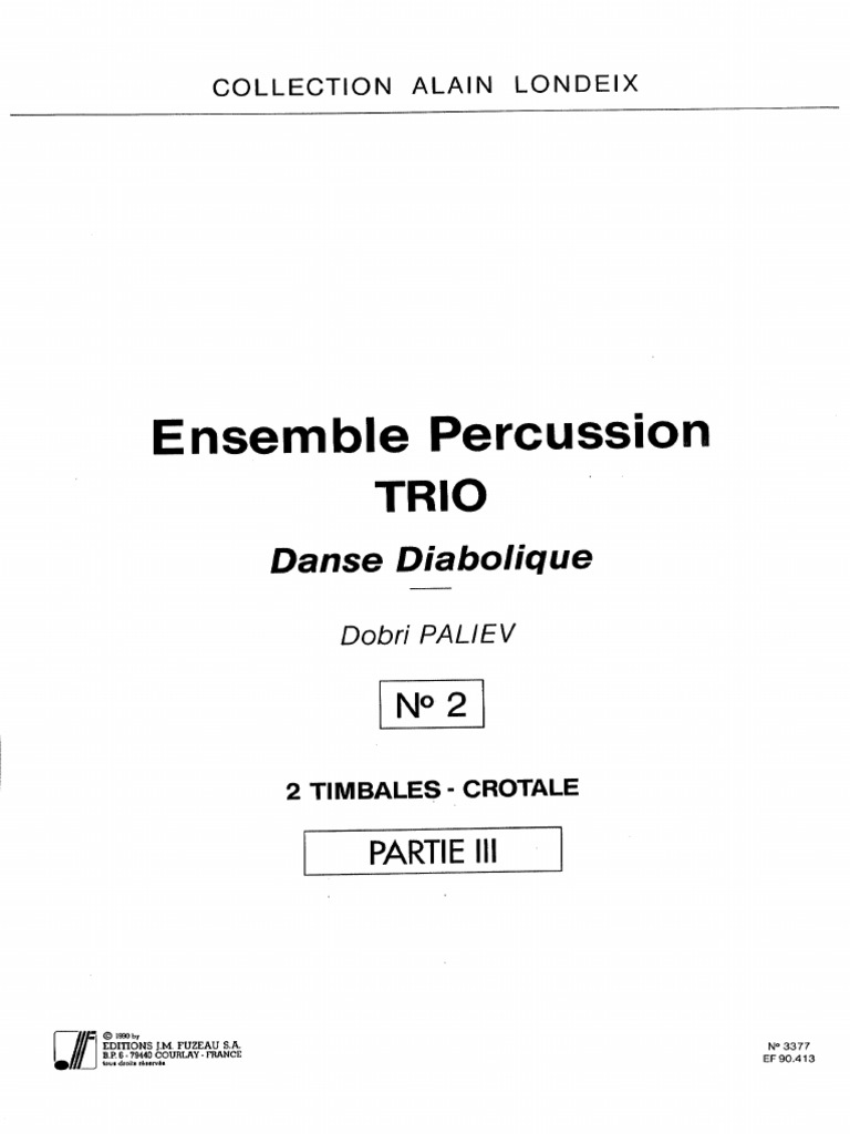Percussion 3 | PDF