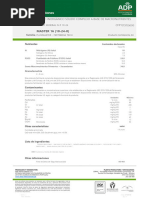 Ficha Tecnica Nitro Xtend XP K S | PDF | Fertilizante | Nutrientes