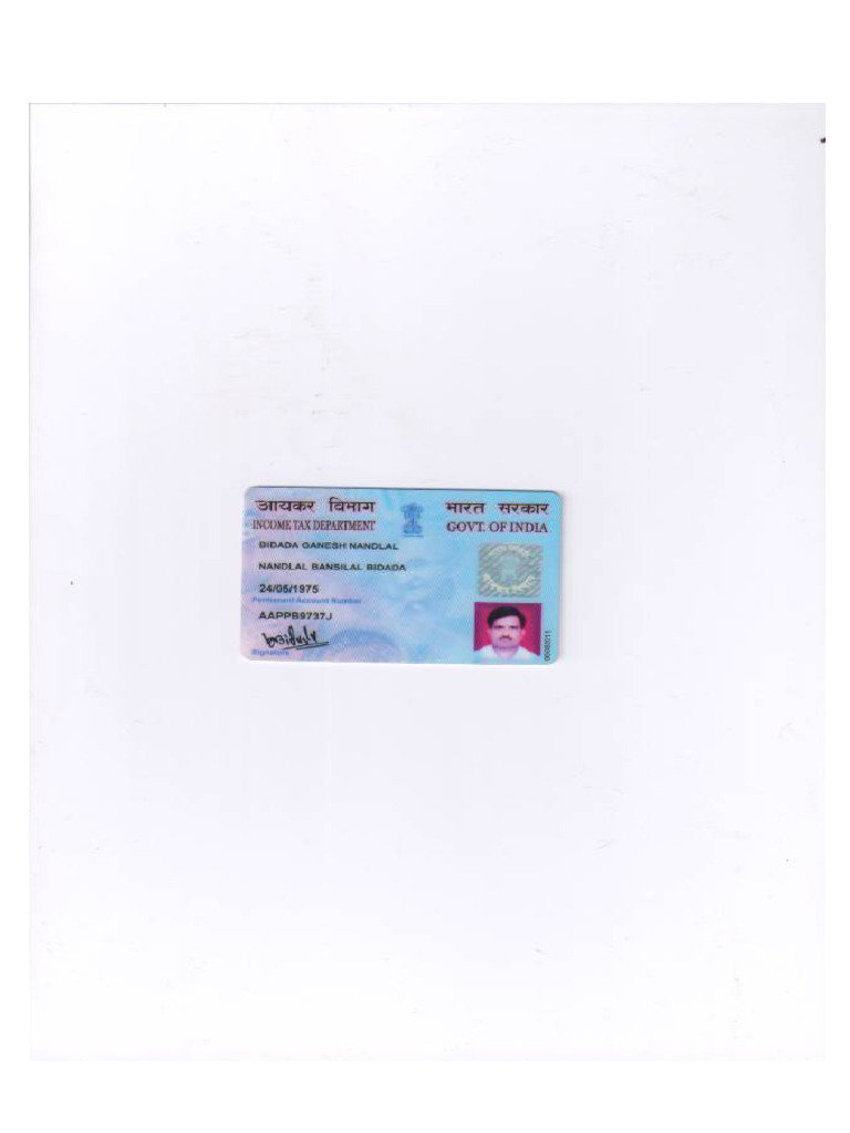 Ganesh Bidada Pan | PDF