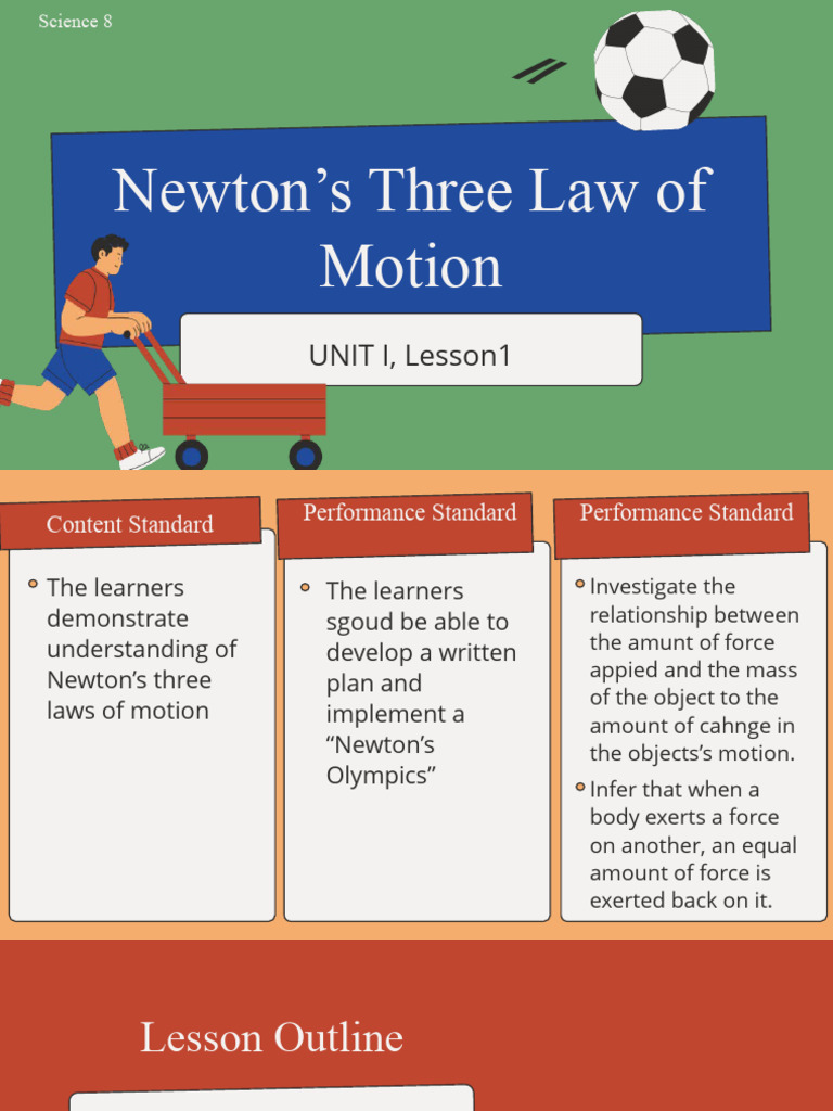 Newton's Three Law of Motion | PDF | Force | Newton's Laws Of Motion