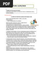 Adaptação da Lenda da Mandioca | PDF | Deus