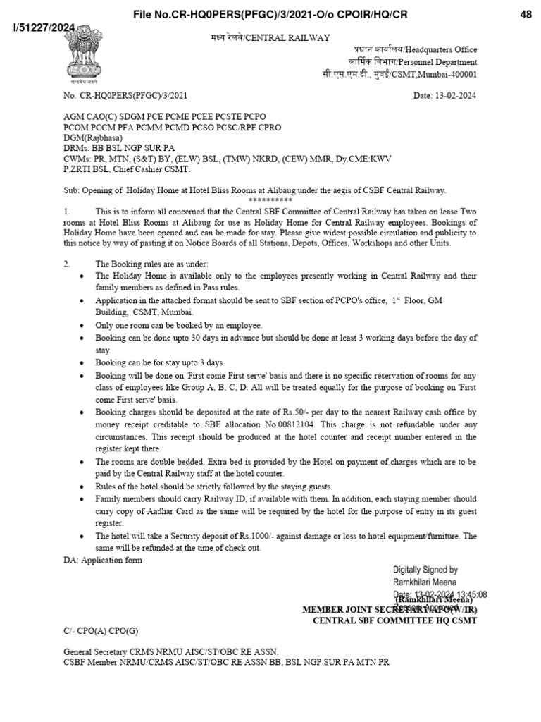 Alibaug Holiday Home New | PDF | Payments