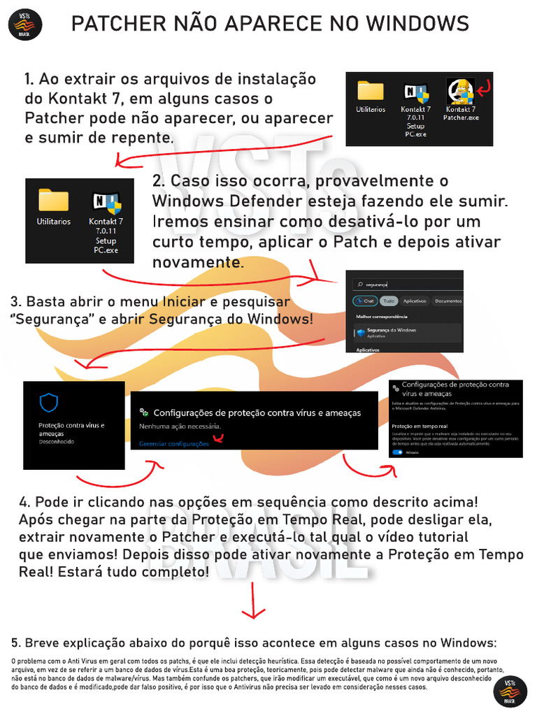 Tutorial Patcher Não Aparece Windows | PDF