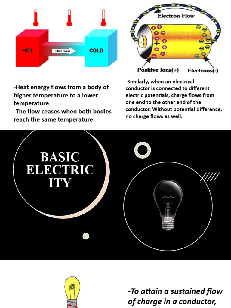 Basic Electricity | PDF | Electric Current | Electrical Resistance And ...