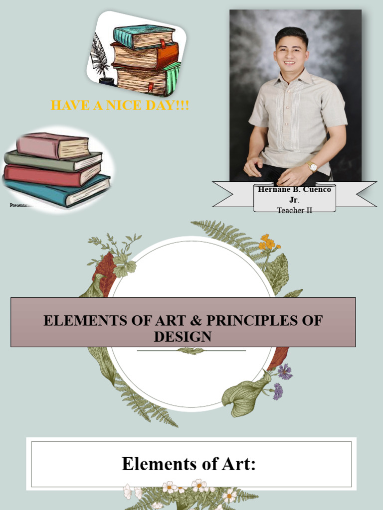 Quarter I. Week 2 Princ. and Designs | PDF | Color | Shape