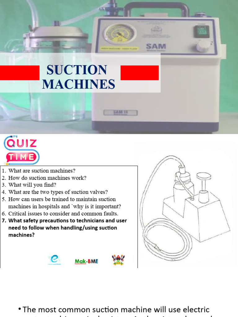 Suction Machines | PDF | Technology & Engineering