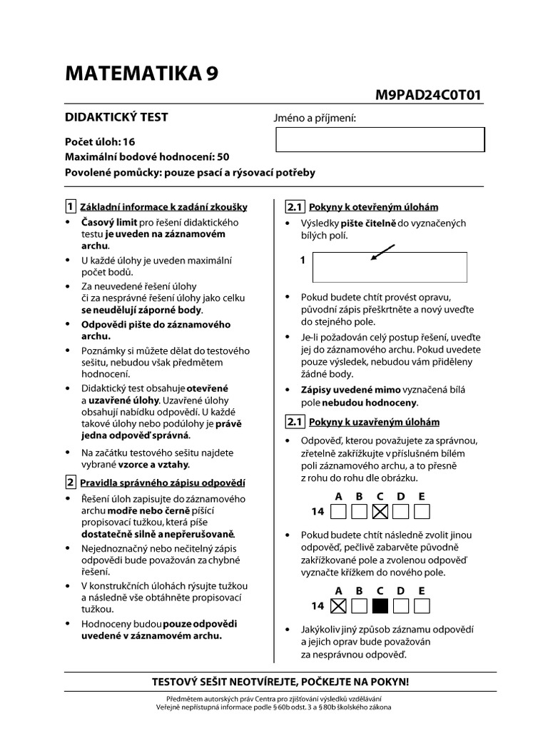 Ma 2024 9a TS1 | PDF