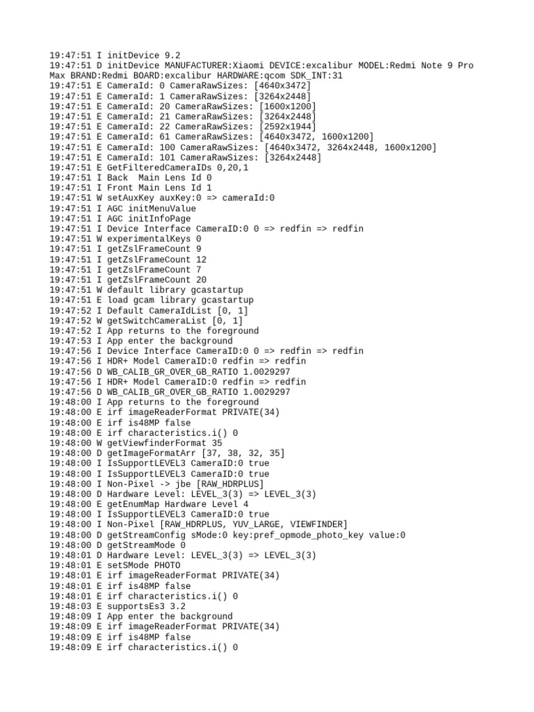 Log 20240723 | PDF | Mobile Software | Mobile Telecommunications User Equipment