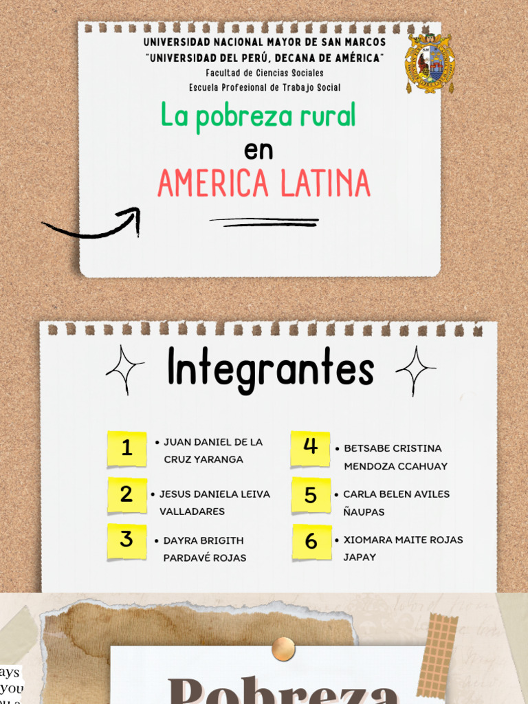 Pobreza Rural en América Latina: Análisis | PDF | Pobreza | Pobreza e ...